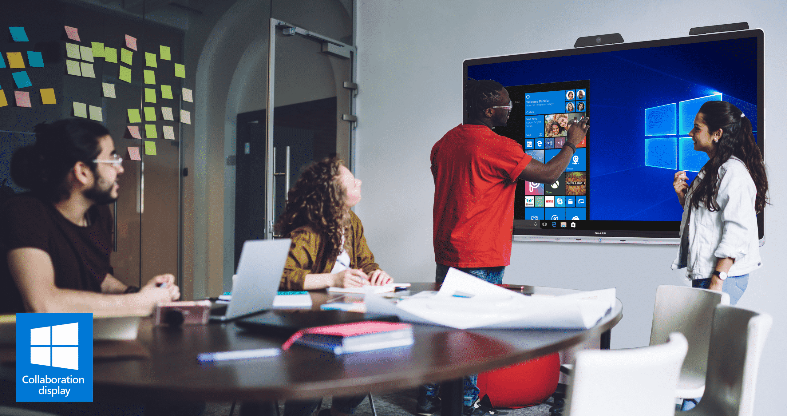 Sharp launches ‘Windows collaboration display’, world’s first Microsoft ...