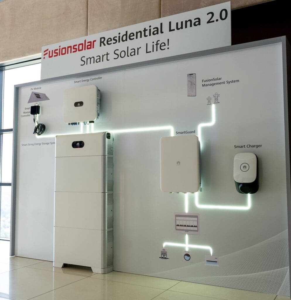 Huawei Emphasises Solar Smart PV And Safety At Residential Luna 2.0 Launch