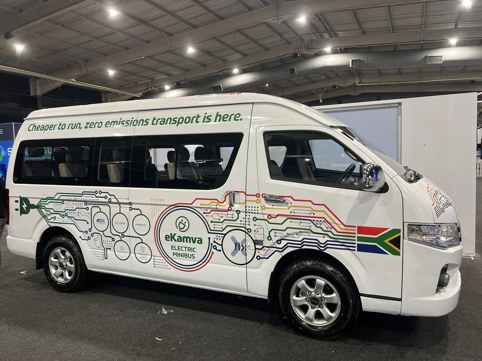 South Africa Unveils Its First Electric Minibus Taxi Model, eKamva ...